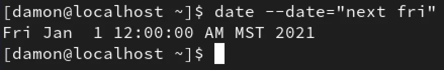 Formatting tricks for the Linux date command